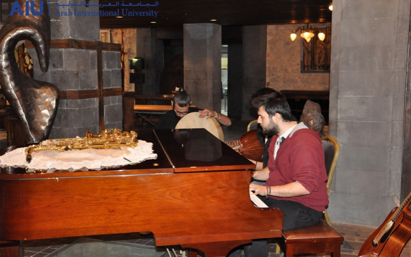 Opening of theExhibition of Dr. Bassem Dahdouh, Dean of the AIU Faculty of Arts